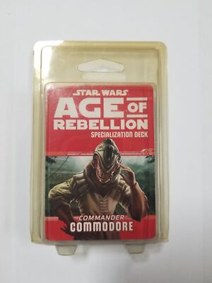 Star Wars Age of Rebellion Specialization Deck Commander Commodore | eBay