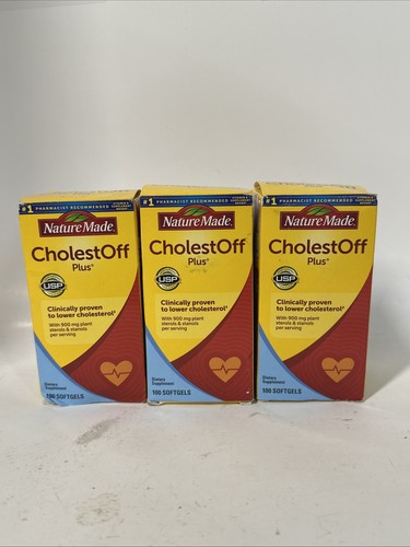 3x Nature Made CholestOff Plus 100 Ct Each SEE DESCRIPTION | eBay