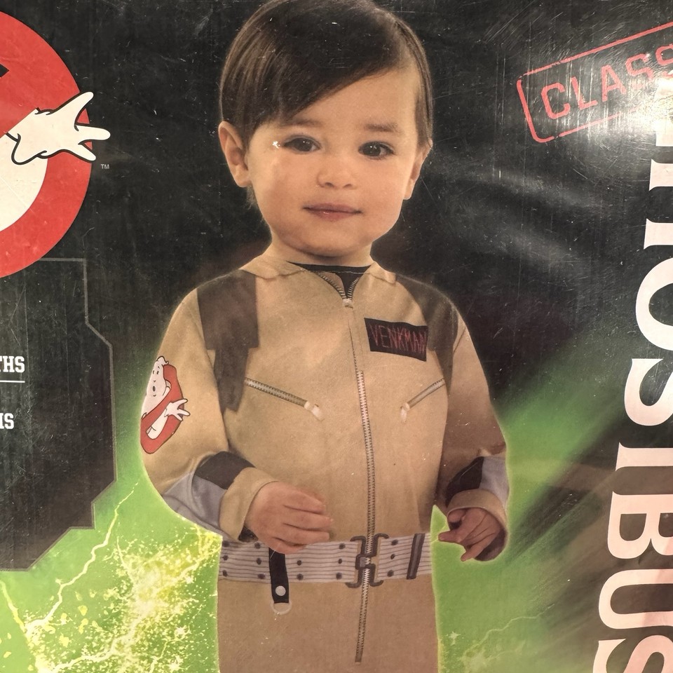 Ghostbusters, Halloween Costume Jumpsuit for Baby Infant 18-24 Months ...