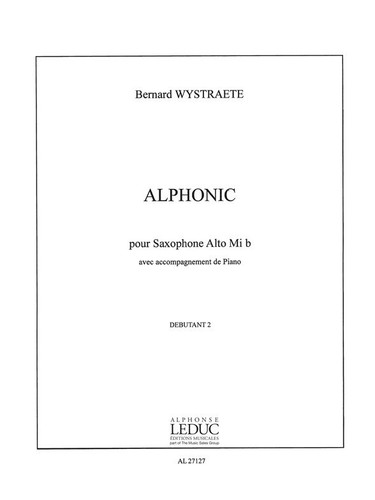 Alphonic | Saxophone Alto Mib Et Piano - Collection Rougeron ...