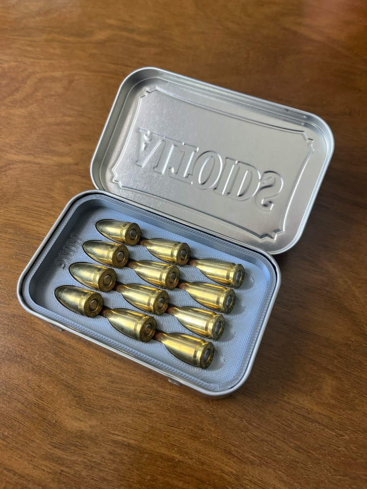 Altoids Tin Insert for 9mm Ammo - Conceal Carry, Bugout | eBay
