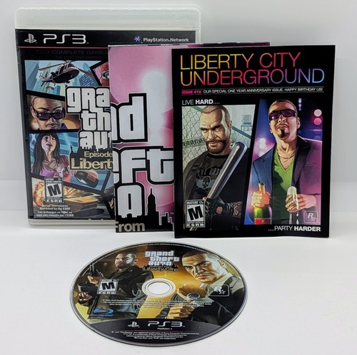 Grand Theft Auto IV Complete Edition Sony PlayStation 3 PS3 CIB Liberty ...