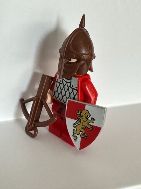 100% Genuine LEGO custom Medieval minifigure Lion Knight BrickWarriors ...