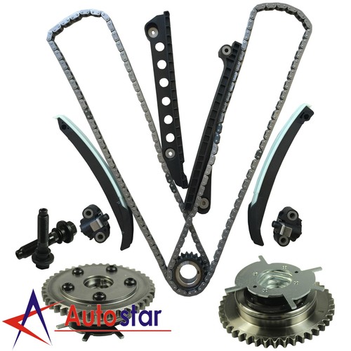 New Timing Chain Kit Cam Phaser Set For 04-08 Ford Lincoln 5.4L Triton ...