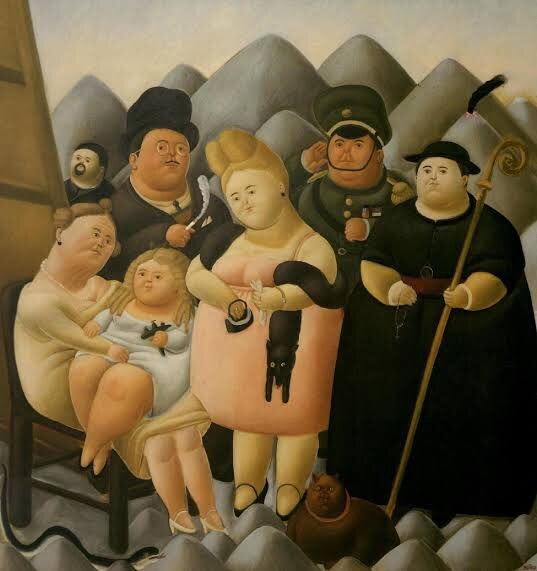 Fernando Botero Signed Oil Painting on Canvas 16x24 in Boterismo . | eBay