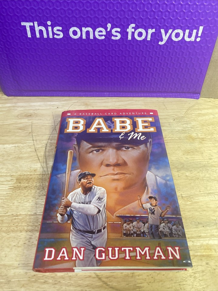 Baseball Card Adventures Series: Babe and Me by Dan Gutman SIGNED ...