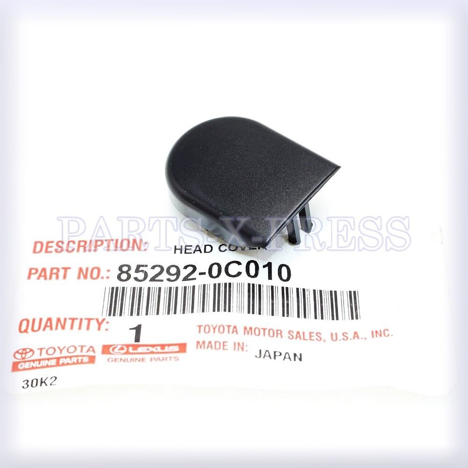 NEW OEM TOYOTA SEQUOIA 2008-2022 REAR WIPER ARM HEAD BLACK CAP COVER ...