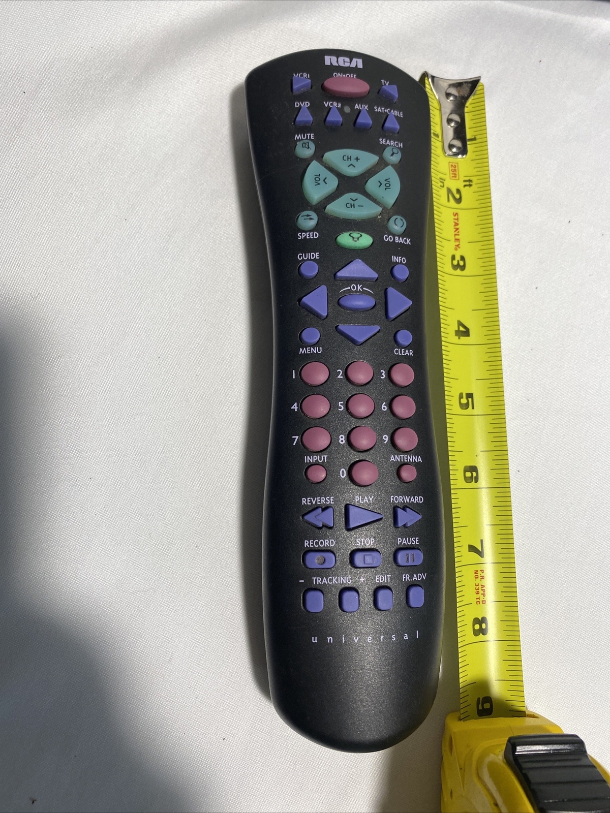 RCA Universal Remote Control CRK76VCL1 for TV, DVD, VCR, AUX, WORKS | eBay
