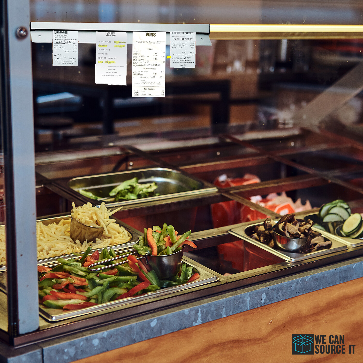 Aluminium Tab Order Grabber Folder Bill Holder Food Order Rack12"/18 ...