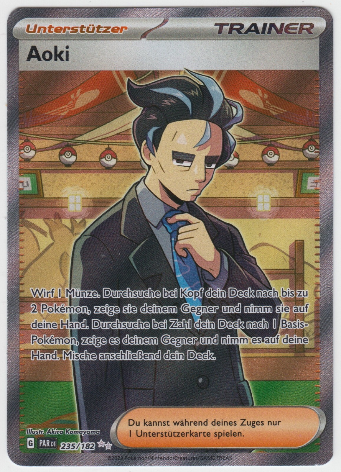 Pokemon - Paradoxrift Aoki 235/182 PAR DE - NM Deutsch | eBay.de