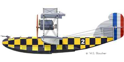 F-5 Felixstowe Curtiss F5 UK Flying Boat Seaplane Mahogany Wood Model ...