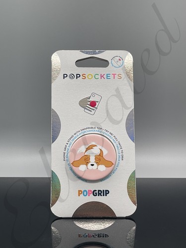 Authentic Popsockets Dog Puppy Design "Pupper Napper" Back Of Phone ...