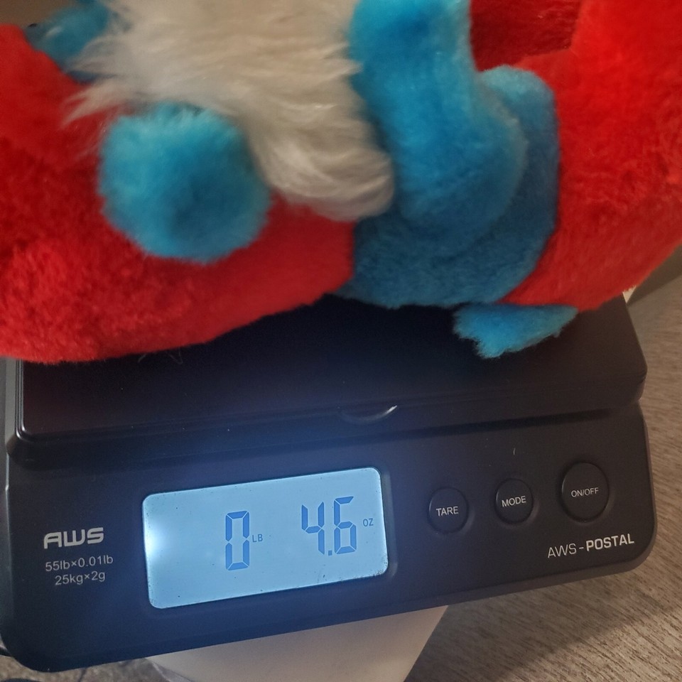 Vintage Firm Stuffed Papa Smurf ORIGINAL TAGS 8" #625 Wallace Berrie | eBay