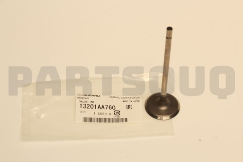 13201AA760 Genuine Subaru VALVE-INT 13201-AA760 | eBay