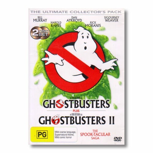 Ghostbusters 1 & 2 DVD The Ultimate Collector's Pack - Bill Murray ...