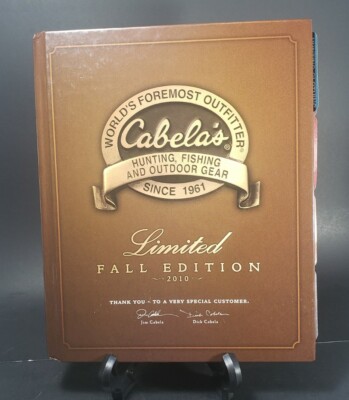 Cabela’s Fall 2010 Limited Edition Hardcover Catalog | eBay