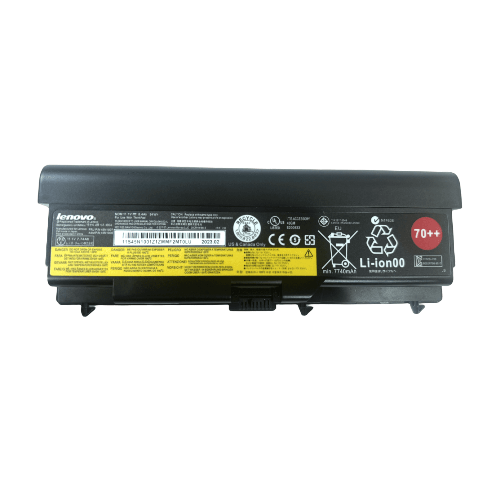New Genuine 70++ Battery for Lenovo ThinkPad L420 L430 L512 L520 L530 ...