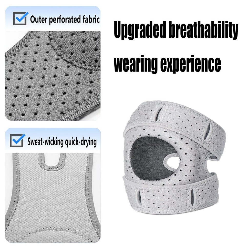 Wellknee Knee Brace, Wellnee Patellar Pad Realign Knee Joint While You ...