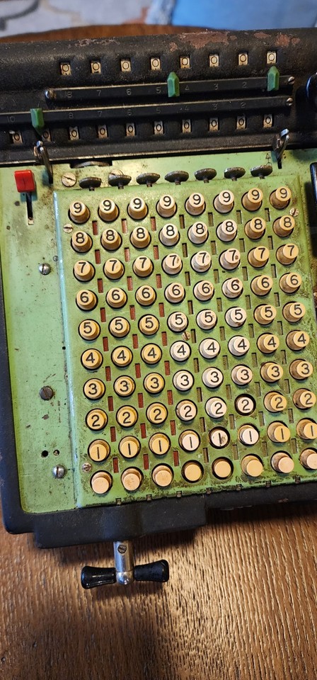 Vintage Monroe Mechanical Calculator Adding Machine Untested | eBay