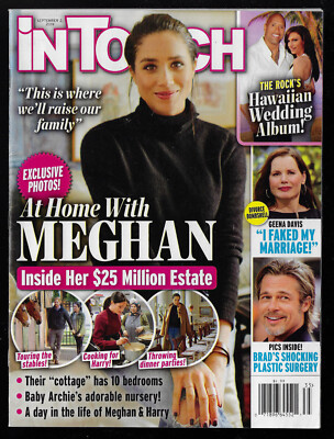 In Touch Magazine Sept. 2, 2019 - At Home With MEGHAN | eBay