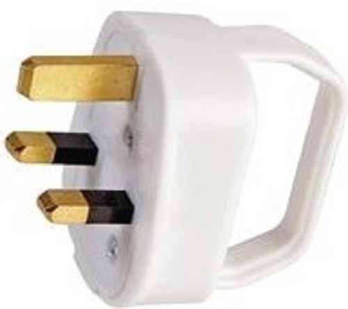 3x WHITE Easy Pull 13A Plugs Handle Arthritis Mobility Disability Aid ...