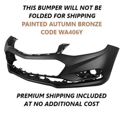 16 17 18 CHEVY CRUZE FRONT BUMPER OEM PAINTED AUTUMN BRONZE 84190084 | eBay