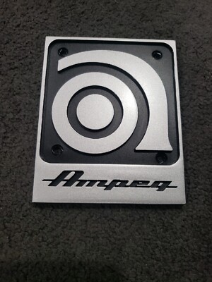 Ampeg Amplifier Logo Faceplate Badge Plastic | eBay
