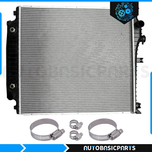 For 2007-2010 Ford Explorer 4.0L 4.6L Aluminum Radiator w/ Oil Hose Clamps Kit | eBay