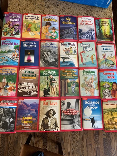 Set of 24 MacMillan McGraw-Hill Treasures Approaching Grade 5 Leveled ...
