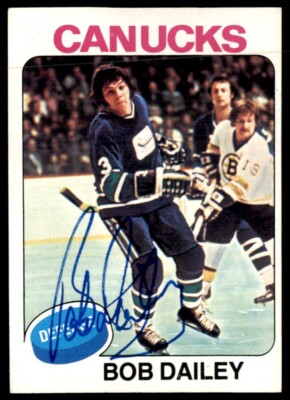 1975-76 Topps Autographed Bob Dailey #231 | eBay
