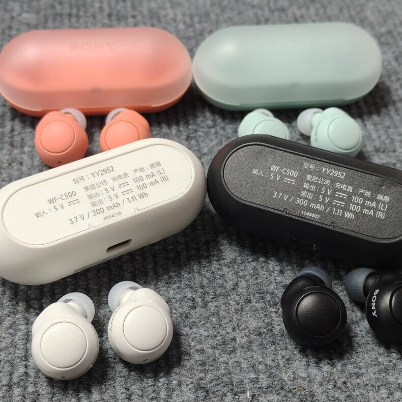 Sony WF-C500 Truly Wireless In-Ear Bluetooth Headphones -Colors | eBay