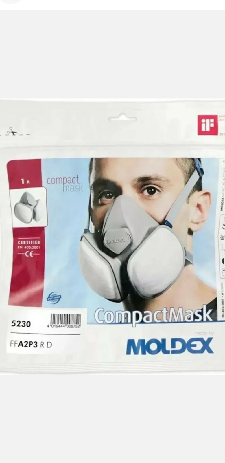 Moldex 5230 FFA2P3 R D CompactMask - White for sale online | eBay