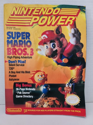 Nintendo Power #11 March April 1990 Contra Poster Magazine - see ...
