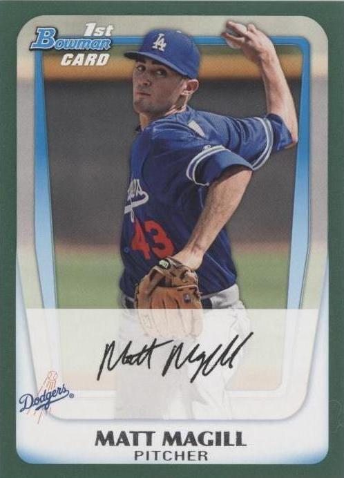 2011 Bowman - Prospects Matt Magill #BP61 Green /450 (RC) for sale ...