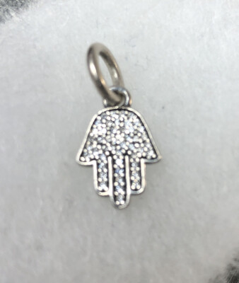 SYMBOL OF PROTECTION Authentic PANDORA Silver/CZ Charm NEW | eBay