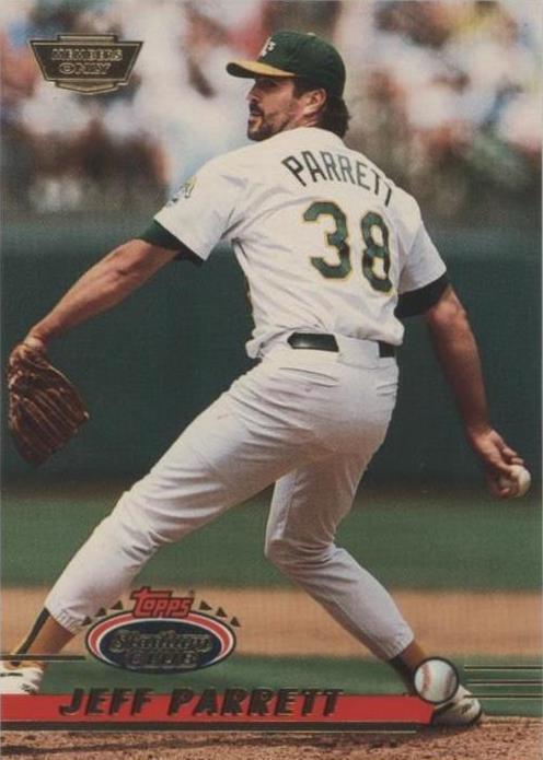 1993 Topps Stadium Club - Jeff Parrett #99 Members Only for sale online ...