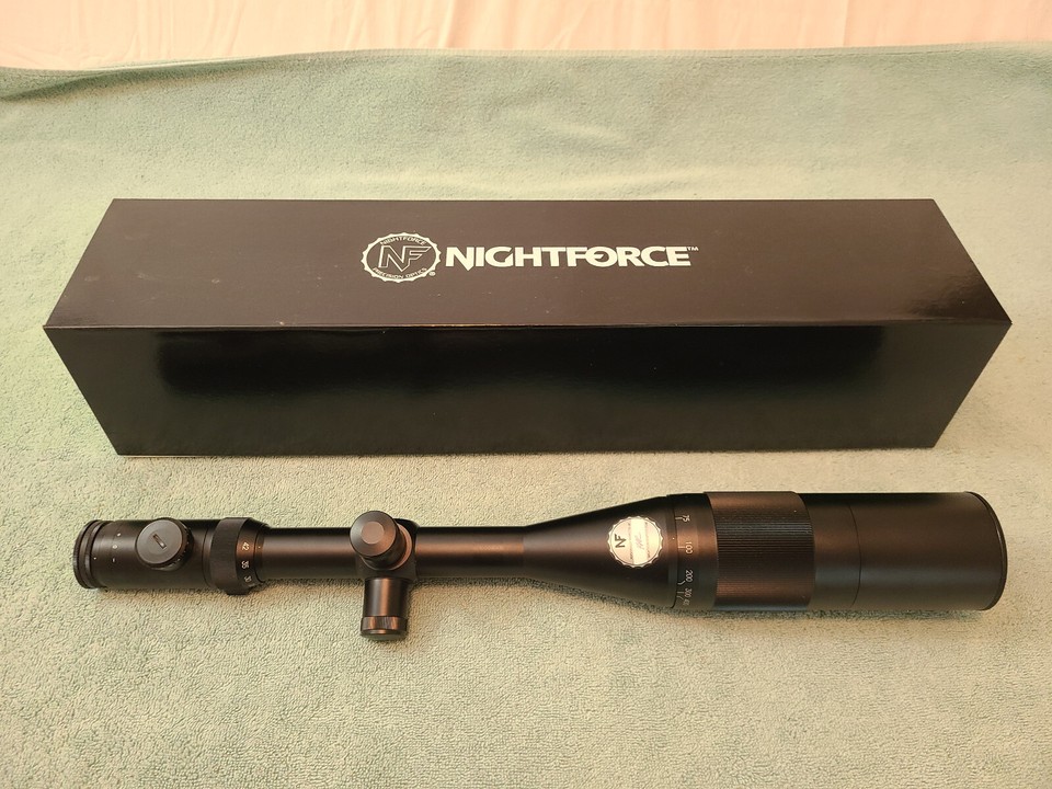 Nightforce BR Benchrest 12-42x56 NP-R2 Riflescope C104 with Illuminated ...
