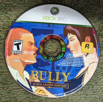 Bully: Scholarship Edition (Microsoft Xbox 360) - DISC ONLY ...