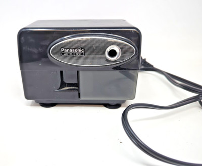 Panasonic KP-310 Electric Pencil Sharpener with Auto Stop Black Suction ...