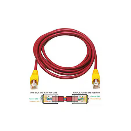 ALLEN TEL AT1510-REC Cat 5e Crossover Cable, 10 ft | eBay