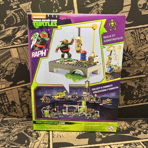 Mega Bloks Construx TMNT Ninja Turtles Raph Dojo Combat Raphael Dmx35 ...