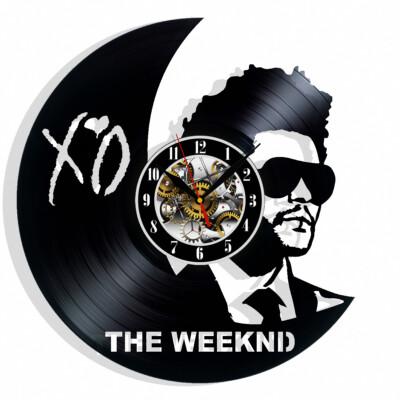 The Weeknd Vinyl Wall Clock Records Decor Gift Christmas Birthday ...