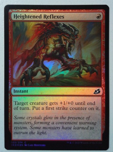 Heightened Reflexes *FOIL Common* Magic MtG x1 Ikoria | eBay