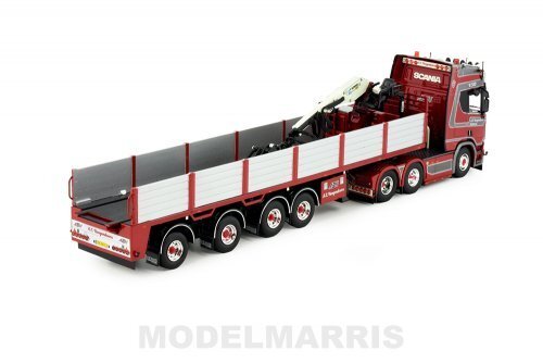 Hoogendoorn A.E.Scania next Gen R580 Brick Trailer 1:50 Tekno 84356 | eBay