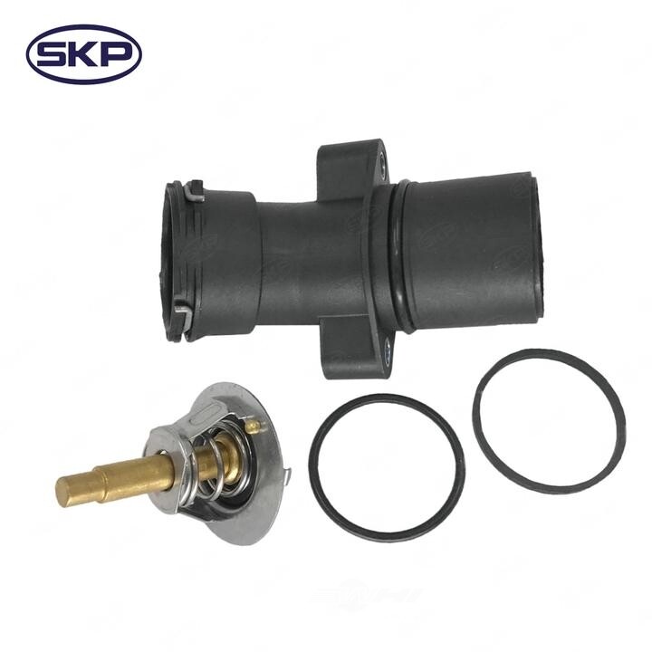 Engine Coolant Thermostat / Water Outlet Assembly SKP fits 03-05 C230 1 ...