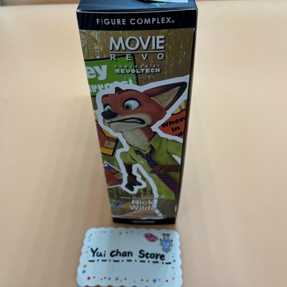 Nick Wilde Judy Hopps Zootopia KAIYODO REVOLTECH Movie Revo Action ...