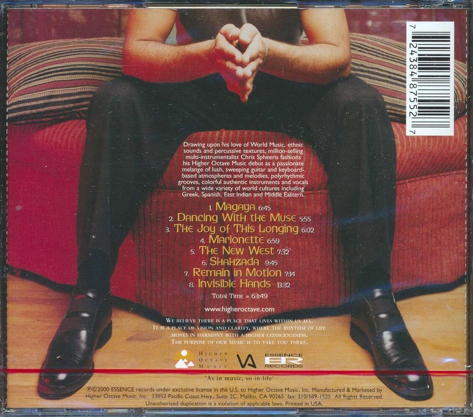 CD Chris Spheeris - Dancing With The Muse | eBay