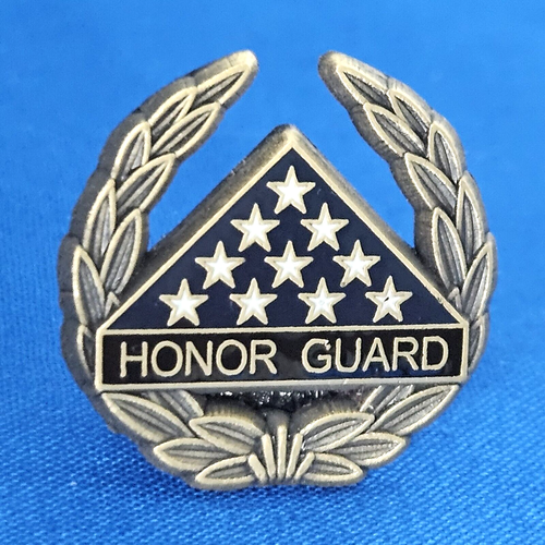HONOR GUARD PIN, Item #18: Antique brass color finish | eBay