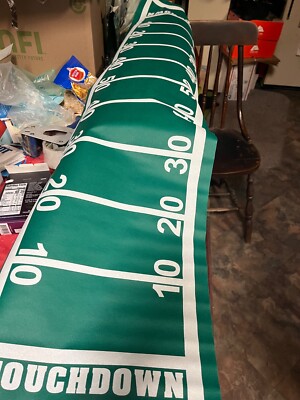 Football Field Table Runner Touchdown Game Day Football Theme 14" x 60 ...