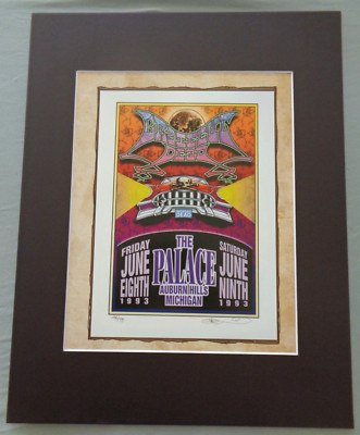 Grateful Dead Band Music Concert Poster Artist Mark Arminski The Palace ...